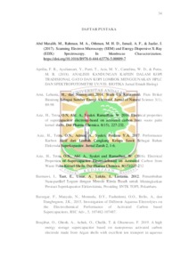 Superkapasitor Berbahan Dasar Karbon Aktif dari Ampas Biji Kopi Robusta dengan Aktivator NaOH ...